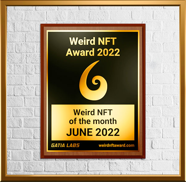 Weird NFT Award - First International Annual Crypto Art Award